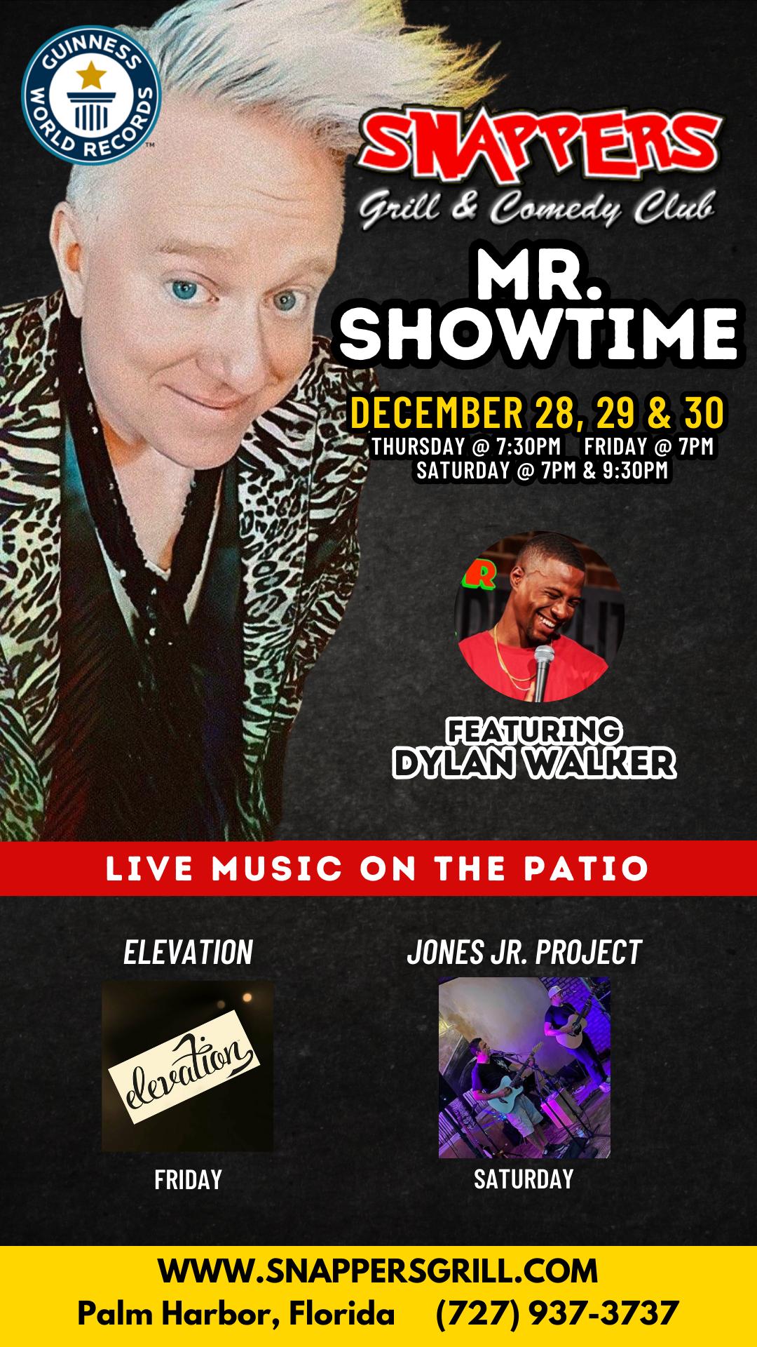 MR. SHOWTIME COMEDY TOUR Tickets in Palm Harbor, FL, United States