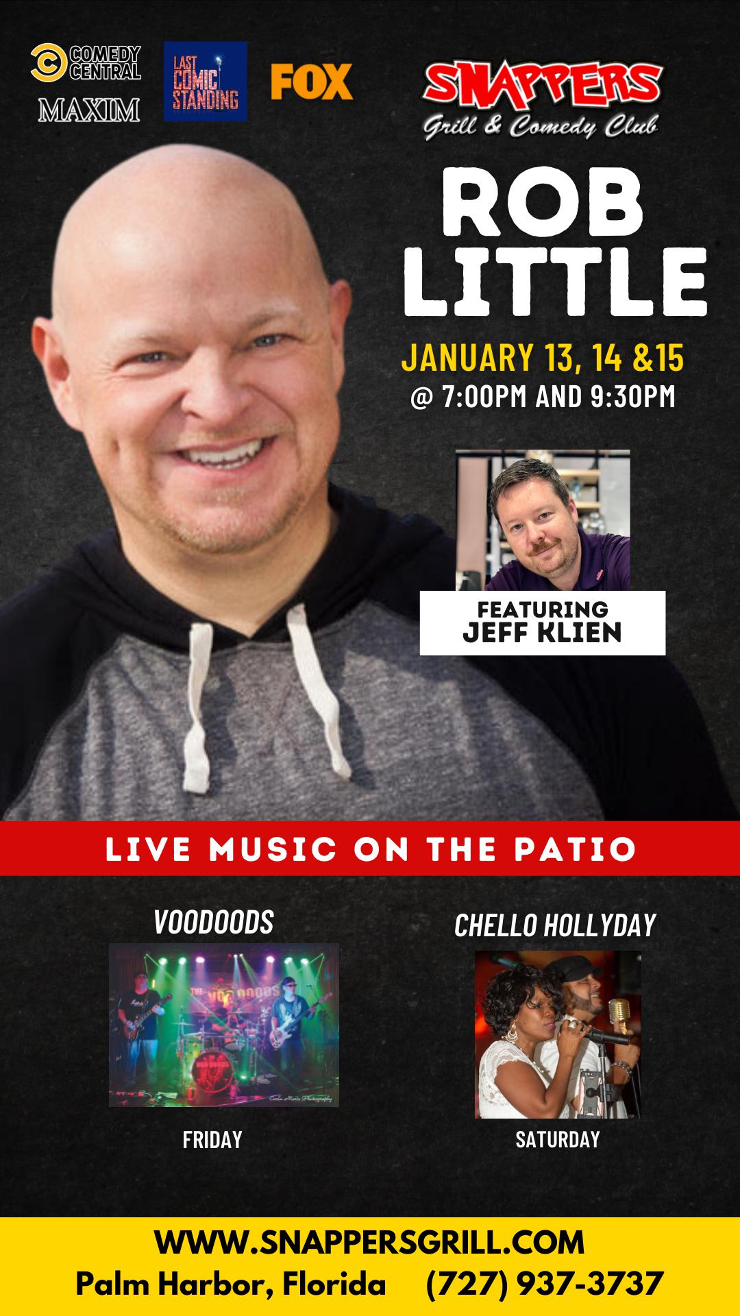 Rob Little Tickets in Palm Harbor, FL, United States