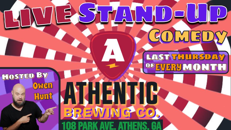 Athentic Comedy Showcase and Open Mic - 23 FEB 2023