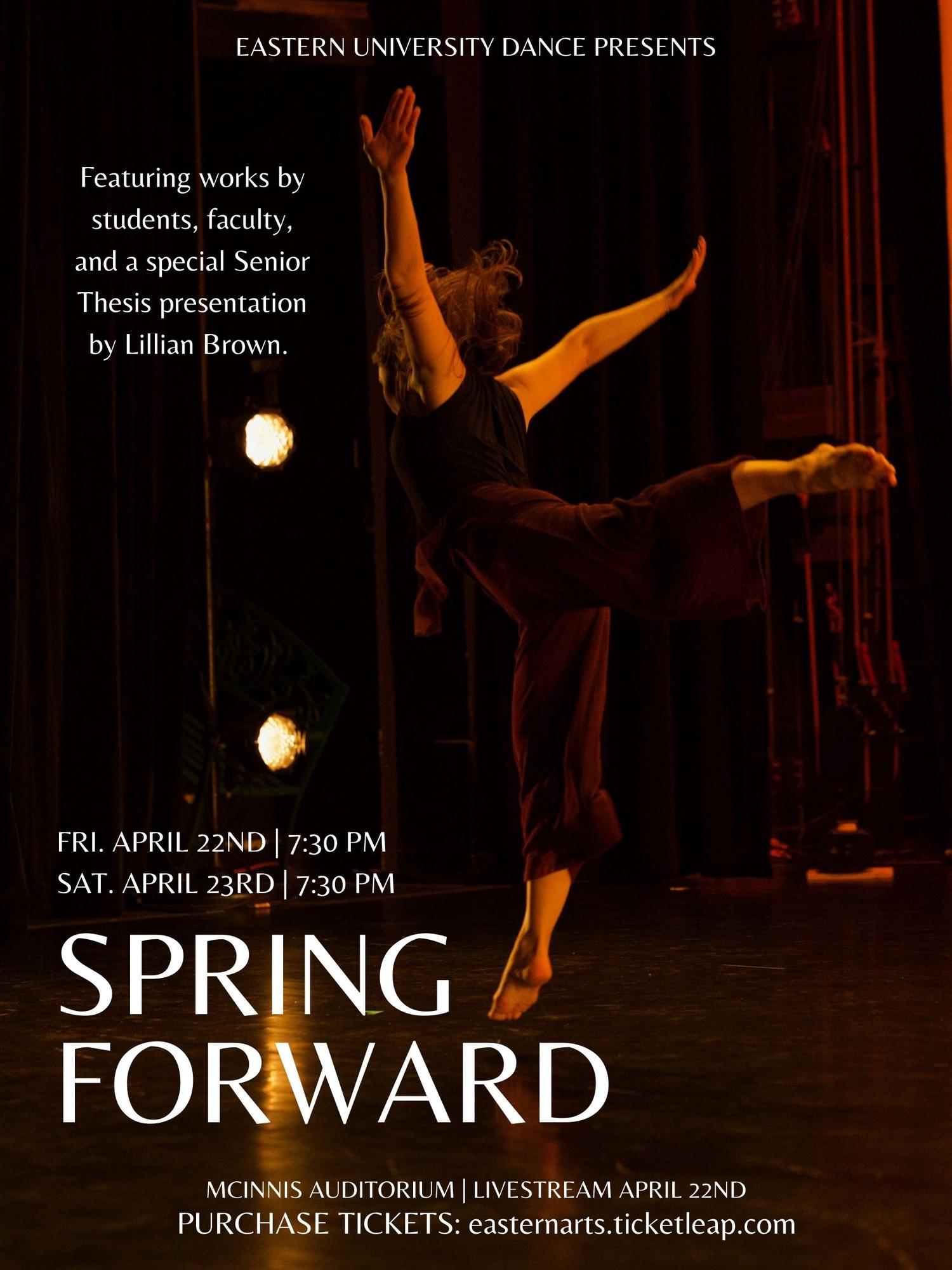 2022 Spring Dance Concert - Spring Forward - 22 APR 2022