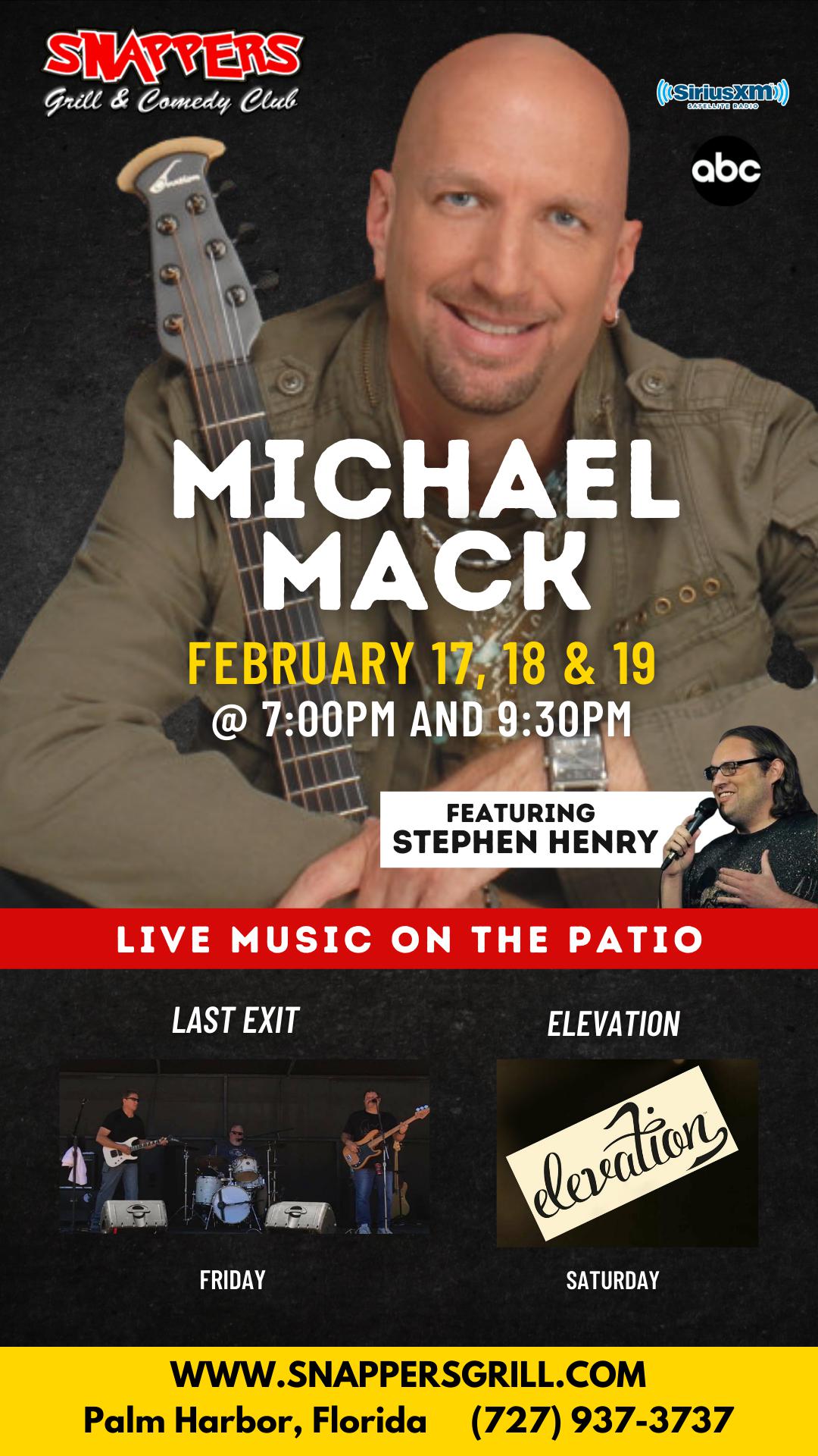 Michael Mac and Faces Of Rock Tour Tickets in Palm Harbor, FL, United ...