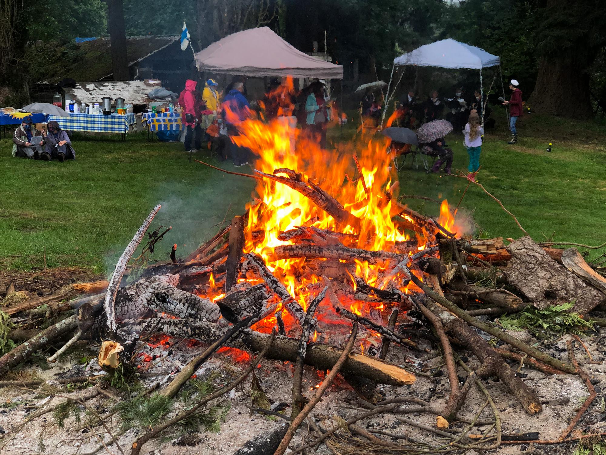 Valborg at Ek Farm - The Last Day of April Celebration - New Sweden ...