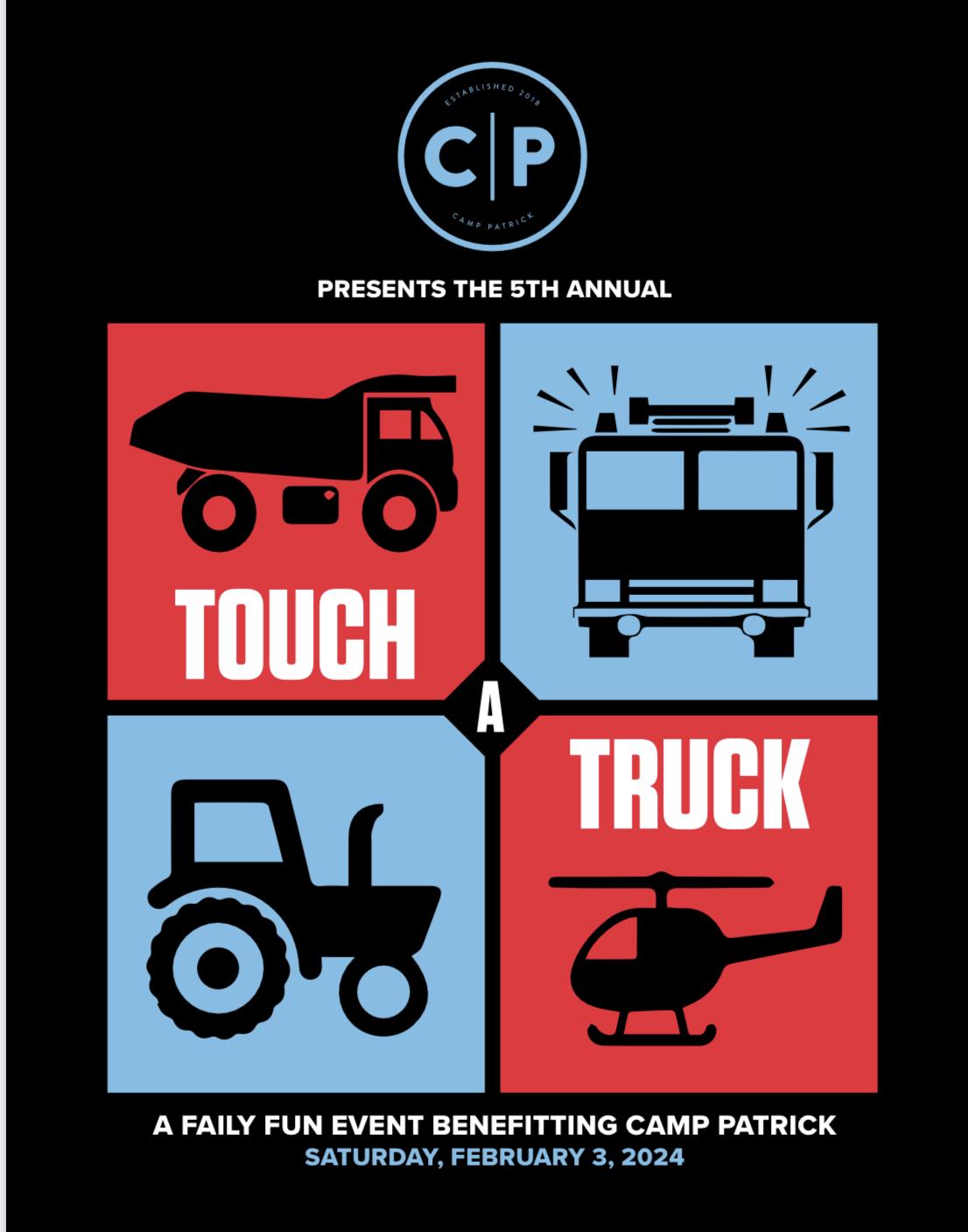 Touch a Truck for Camp Patrick 2024 - 3 FEB 2024