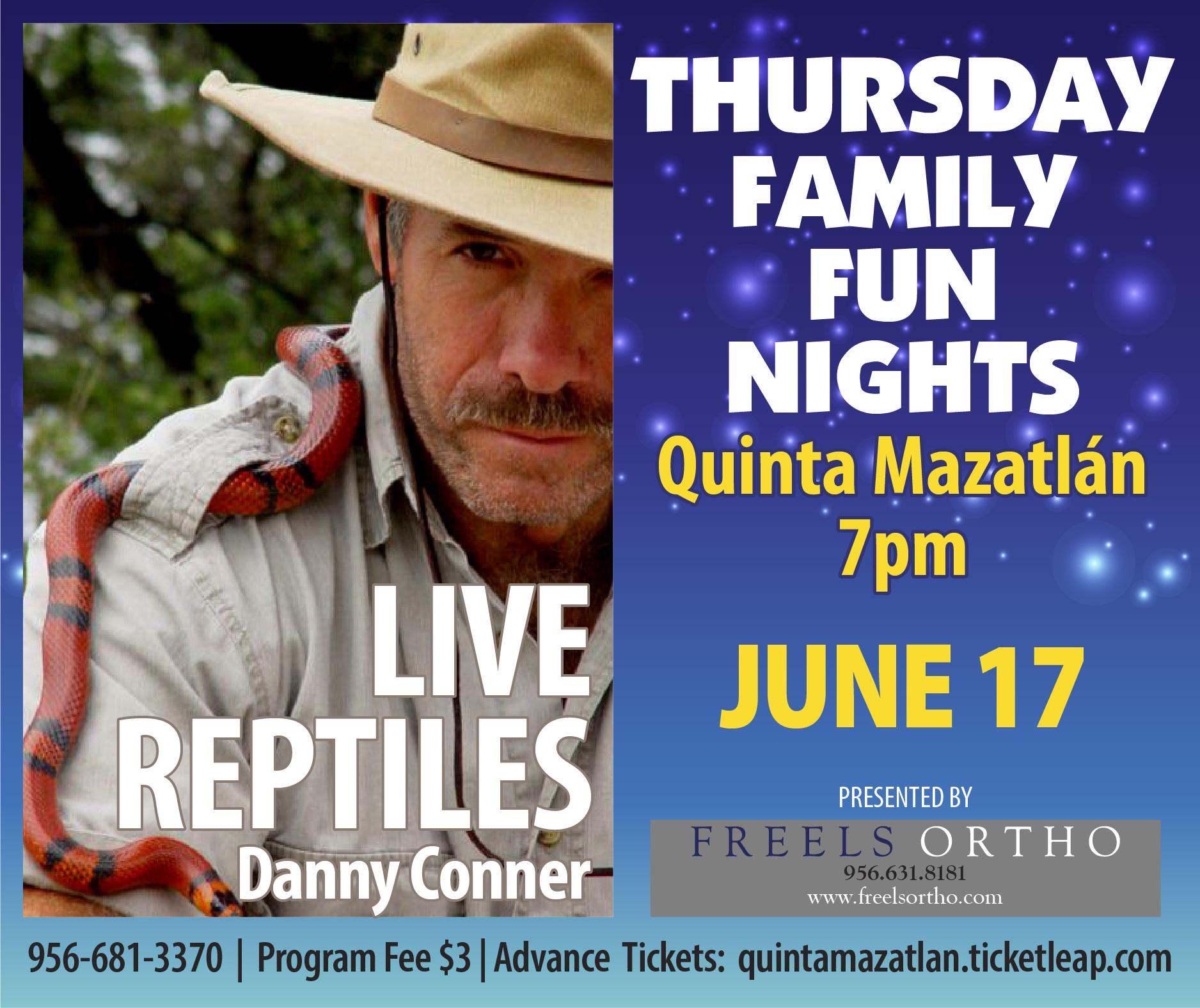 Family Fun Nights: Live Animals with Danny Conner Tickets in McAllen ...