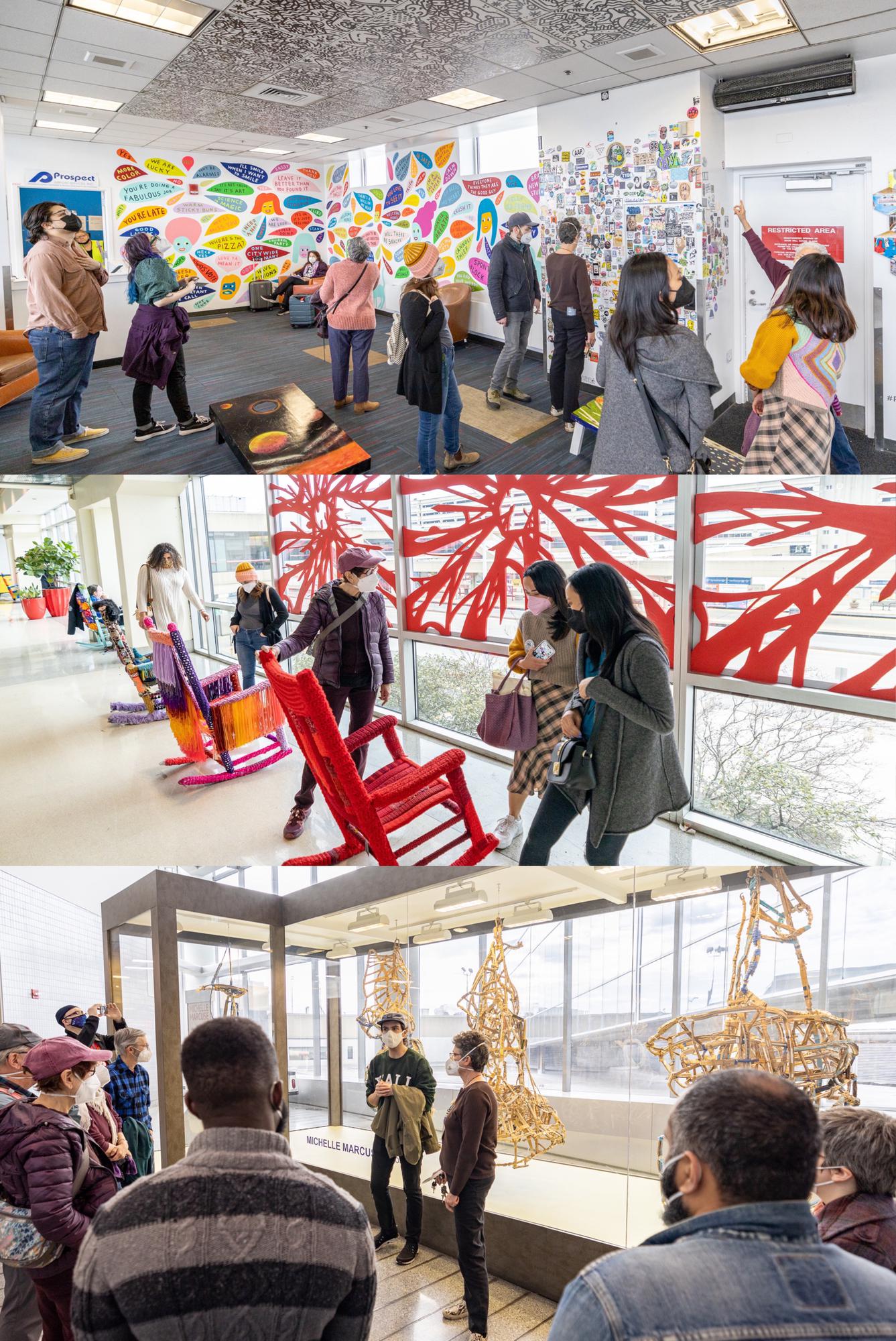 Streets Dept Excursion: Art At PHL Airport 2023 - 25 MAR 2023