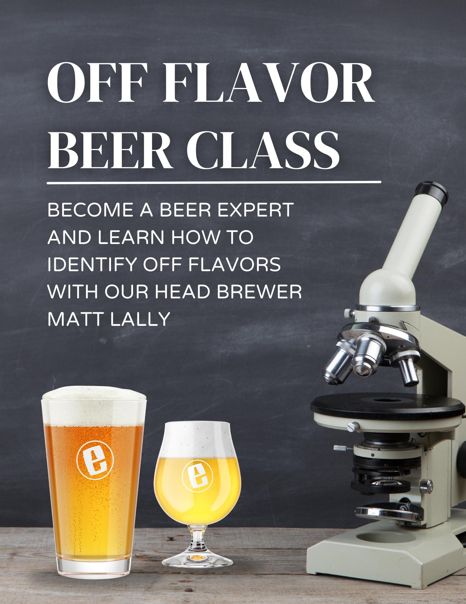 Off Flavor Beer Class Tickets in Philadelphia, PA, United States